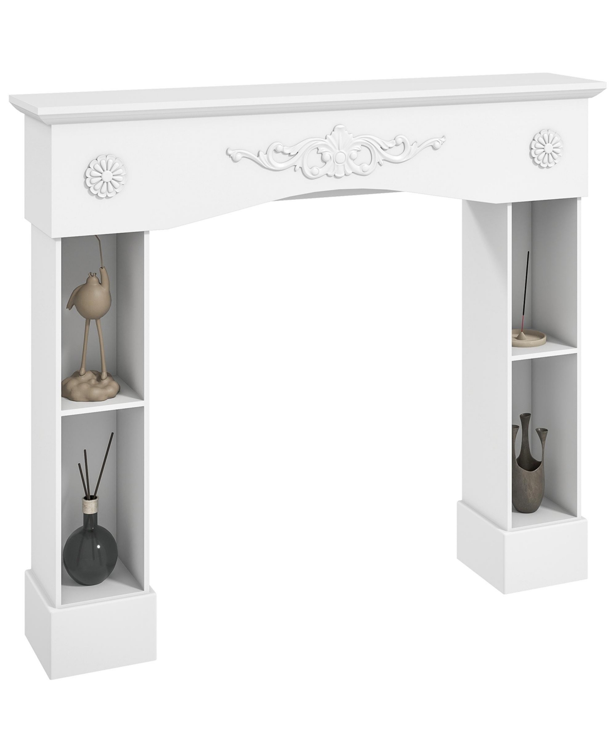 Click here for Homcom Baroque Fireplace Mantel  Fireplace Surroun... prices