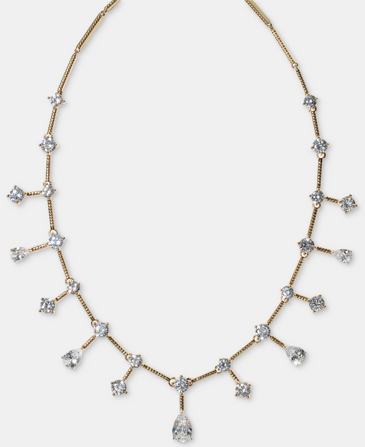 Click here for Anne Klein Cubic Zirconia Bar Stationed Statement... prices