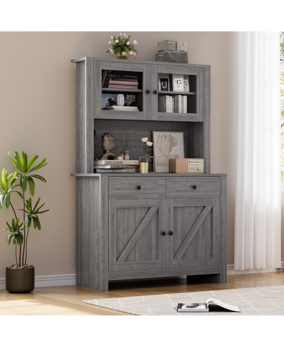 Click here for gaomon Kitchen Pantry Storage Cabinet  Freestandin... prices