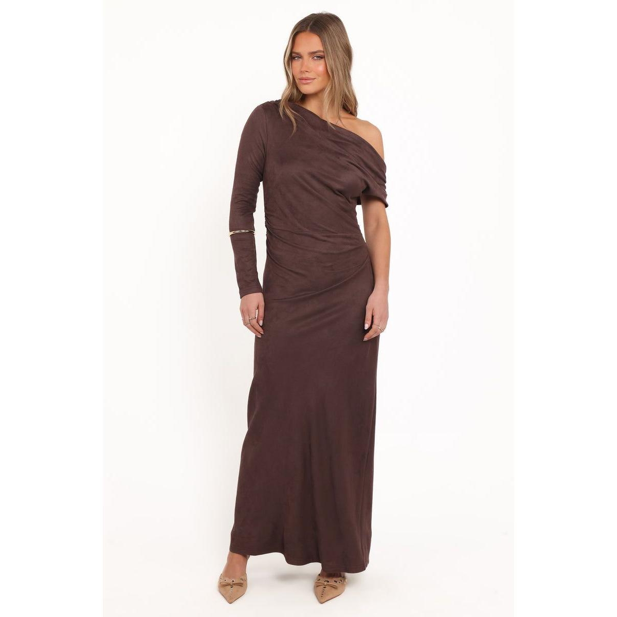Click here for Petal and Pup Womens Olympia Off Shoulder Maxi Dre... prices