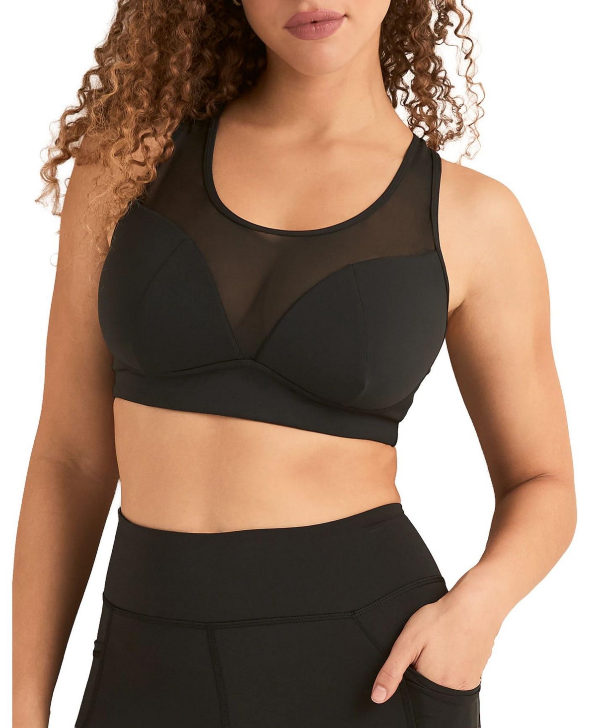 Click here for Adore Me Womens Aura Sports Bra - Black prices