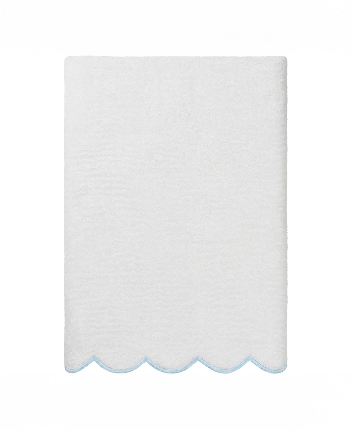 Click here for Linum Home Adornia Scallop Cotton Bath Towel  27 x... prices