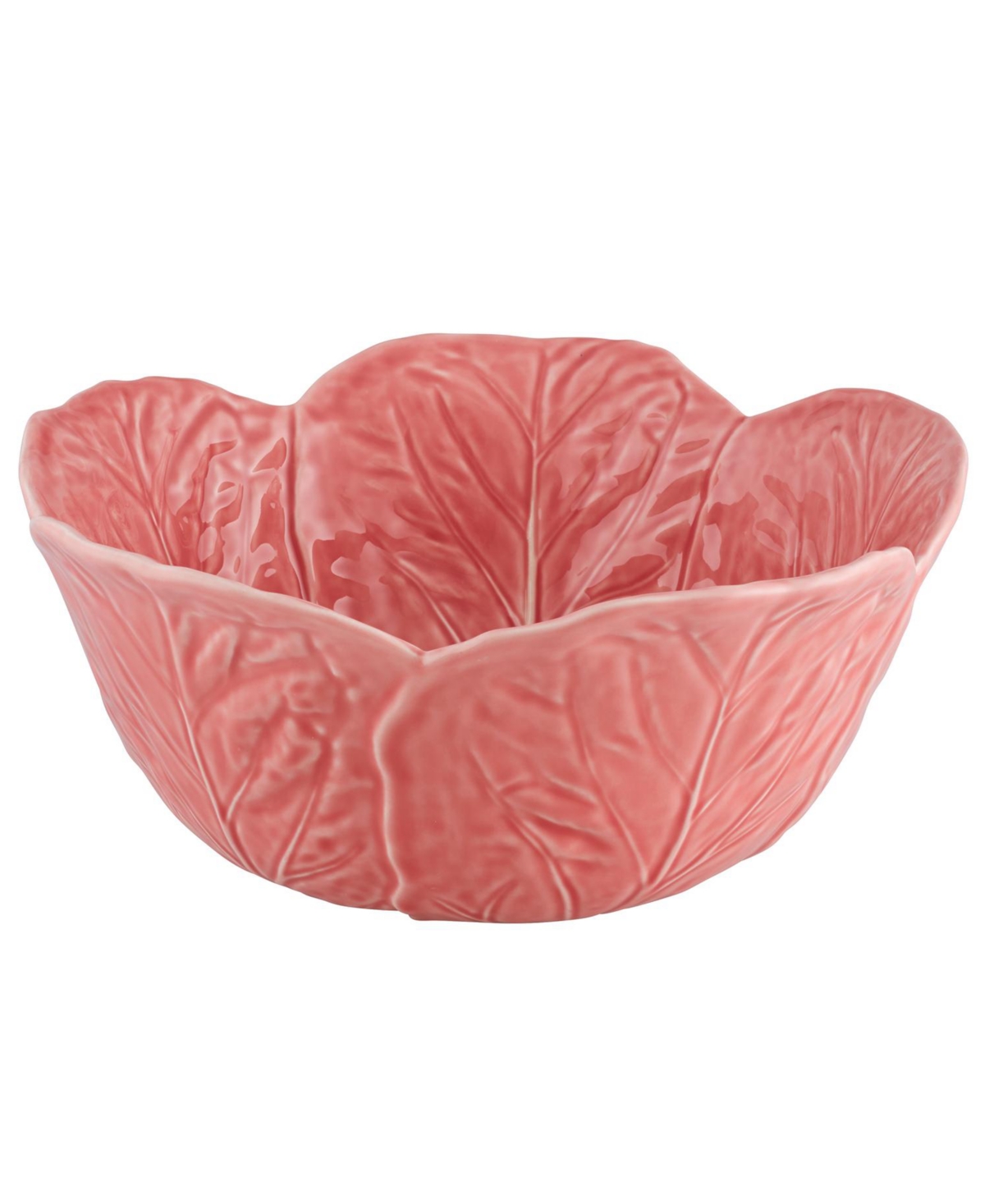 Click here for Bordallo Pinheiro Cabbage Salad Bowl - Pink prices