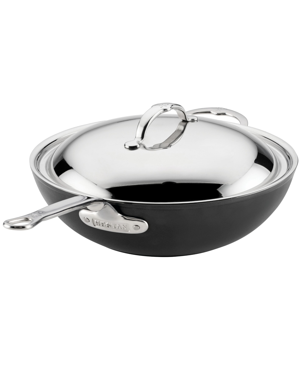 Click here for Hestan Titum Fusion Nonstick 12.5 Wok with Dome Li... prices