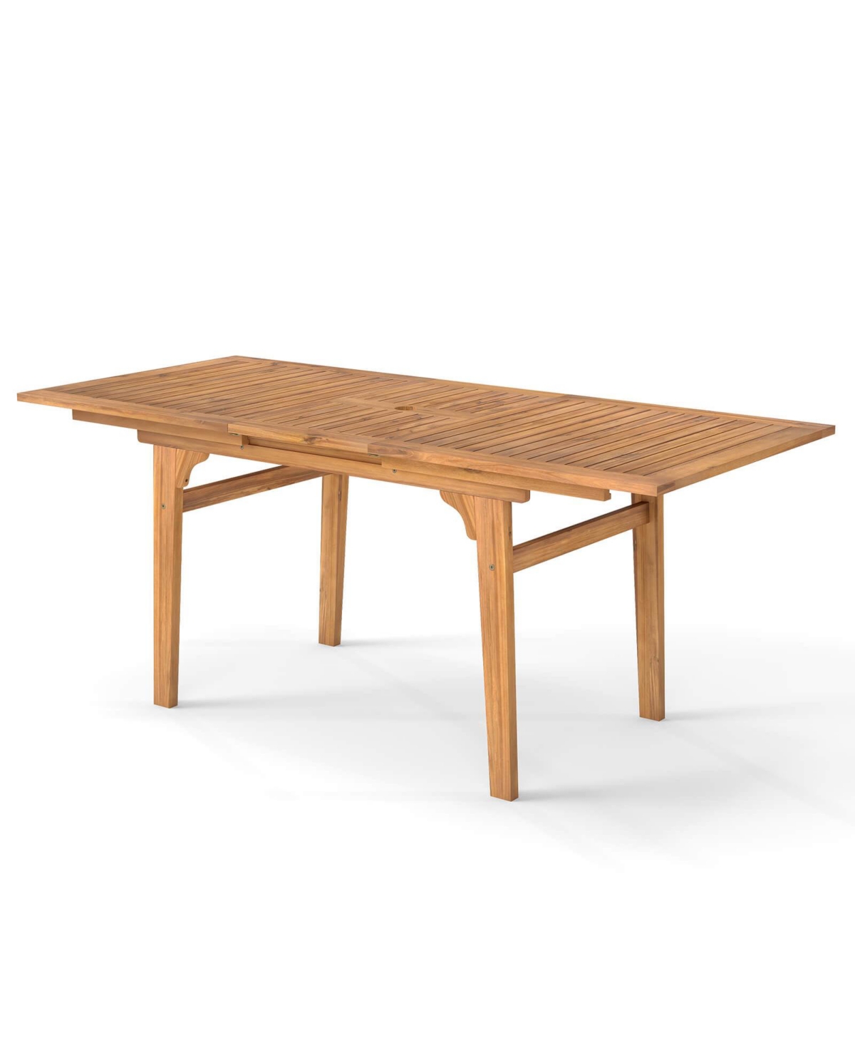 Click here for Costway Expandable Outdoor Dining Table 55"-7... prices