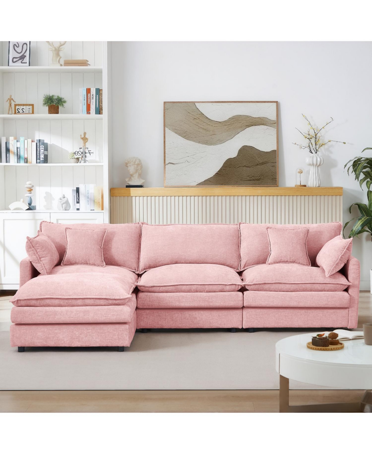 Click here for Streamdale Furniture Modular 105 Inch L Shaped Cou... prices