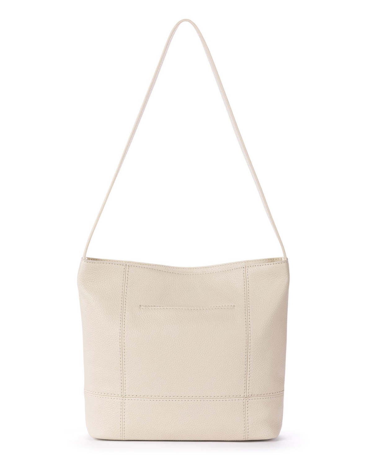 Click here for The Sak De Young Leather Medium Hobo Bag - Stone prices