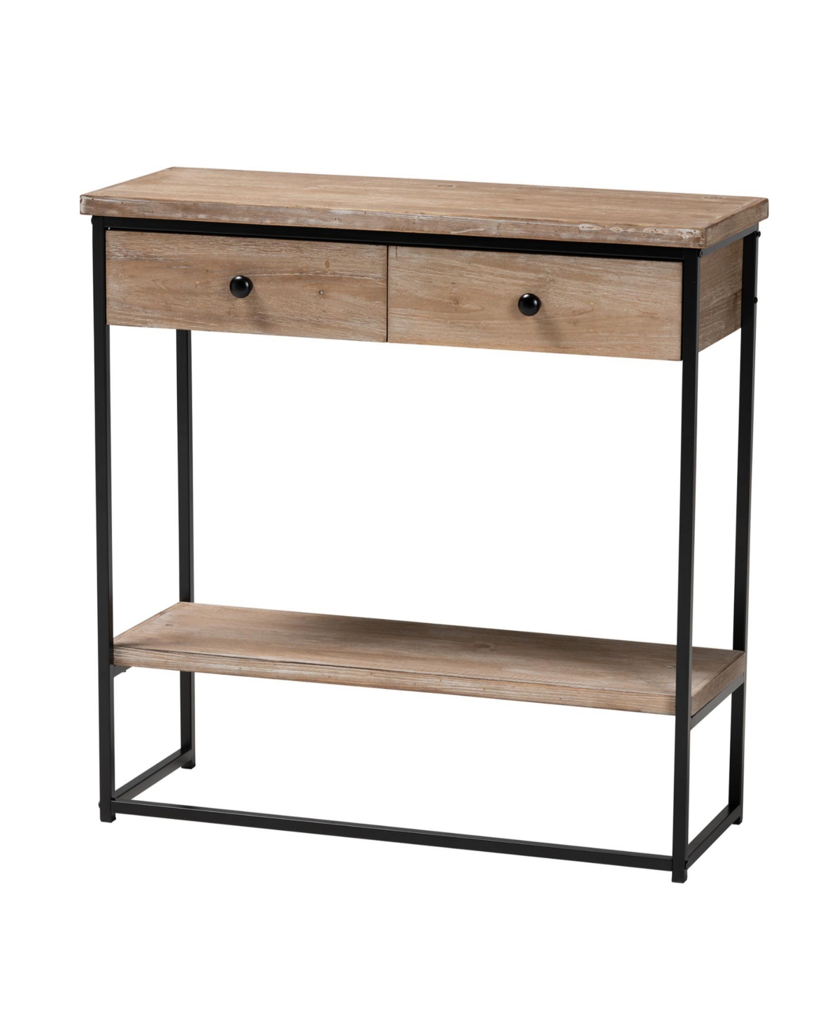 Click here for Furniture Silas 31.5 Wood Industrial Console Table... prices