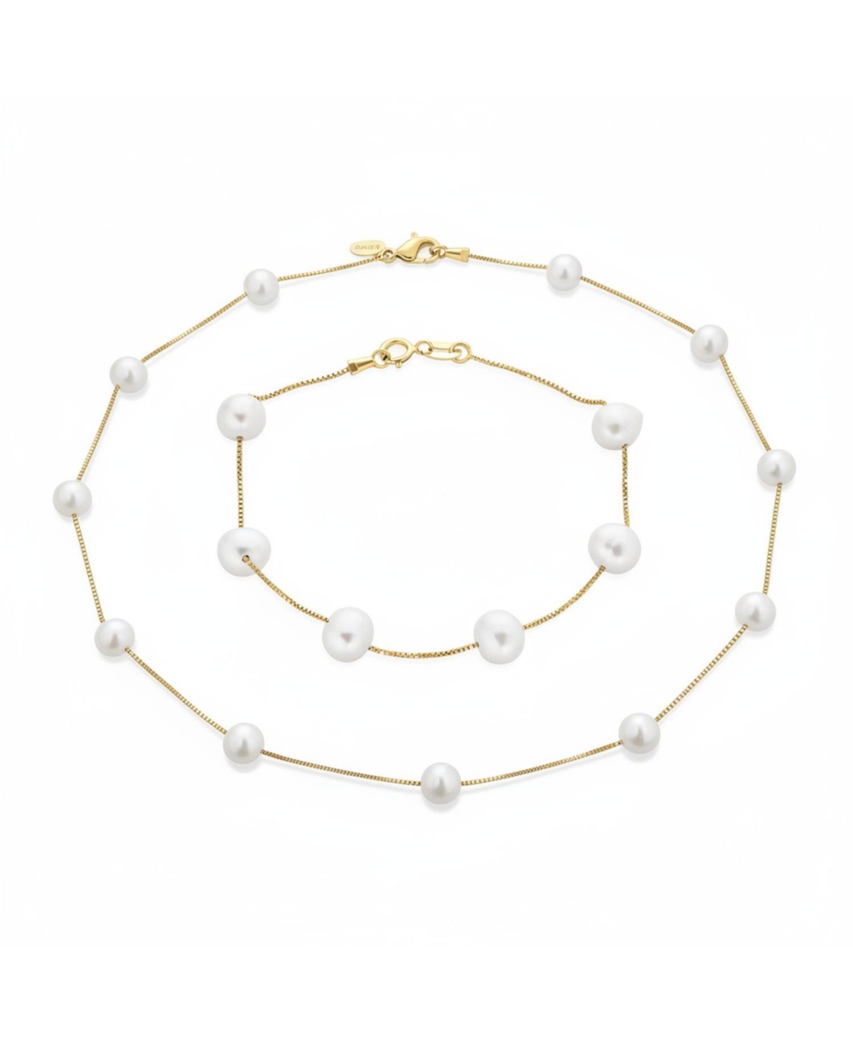 Click here for Bling Jewelry Tin Cup Freshwater Cultured Pearl Ne... prices