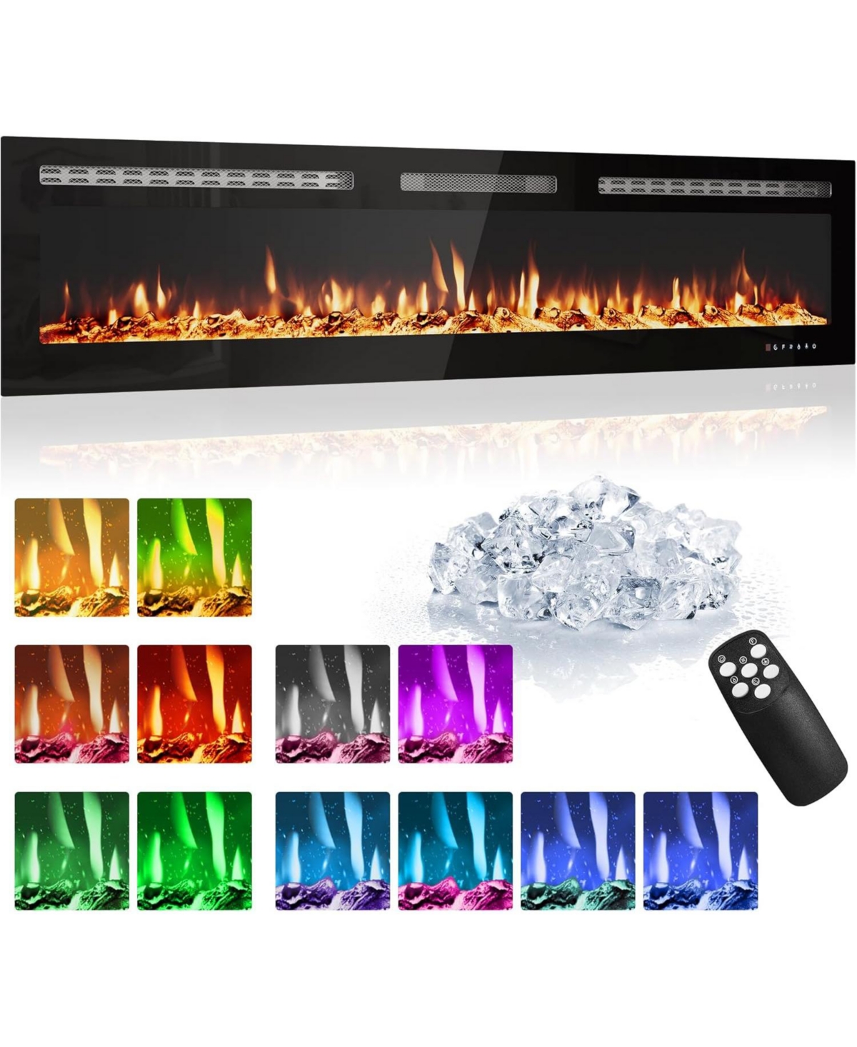 Click here for gaomon 60" Recessed/Wall Mounted Electric Fir... prices