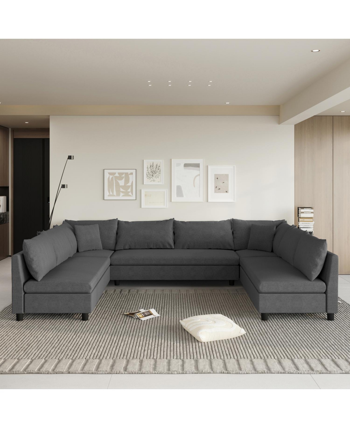 Click here for Streamdale Reversible Modular Sectional Sofa  8-Se... prices