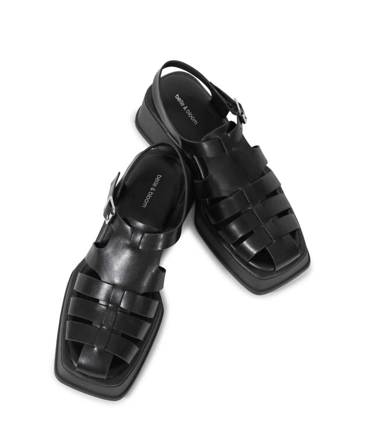 Click here for Belle & Bloom Womens Promises Leather Platform San... prices