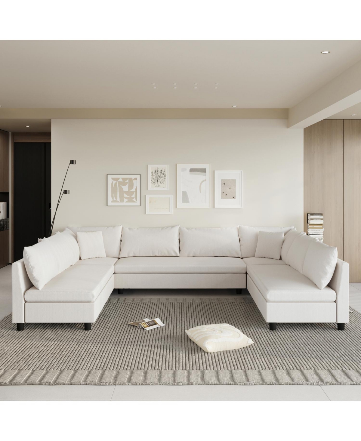 Click here for Streamdale Reversible Modular Sectional Sofa  8-Se... prices