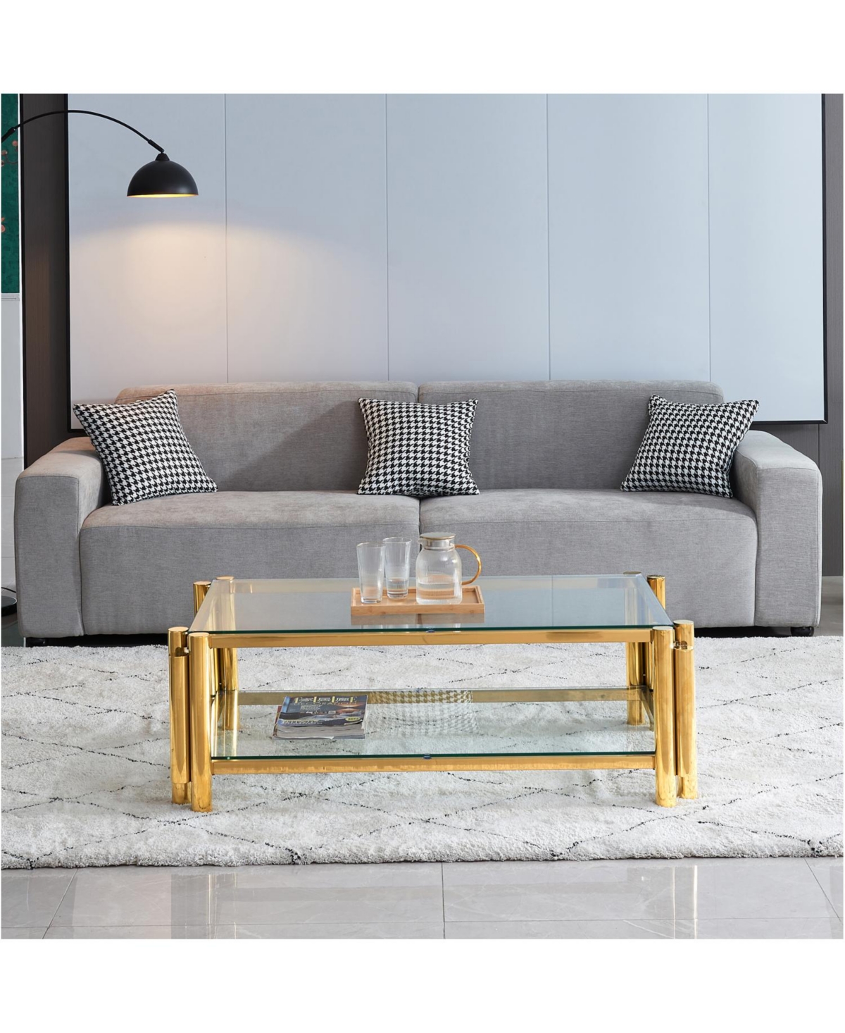 Click here for Streamdale Furniture 47" Modern Stainless Ste... prices