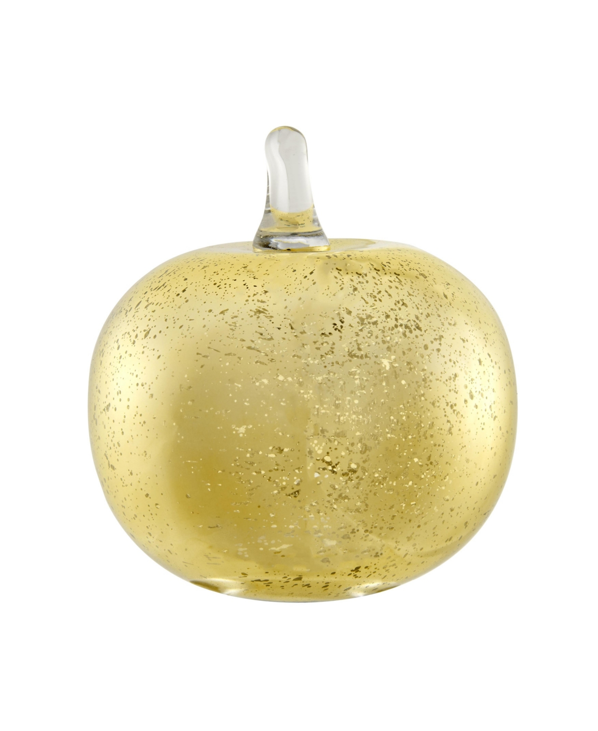 Click here for Danya B Alloya Apple Glass Sculpture - Gold prices