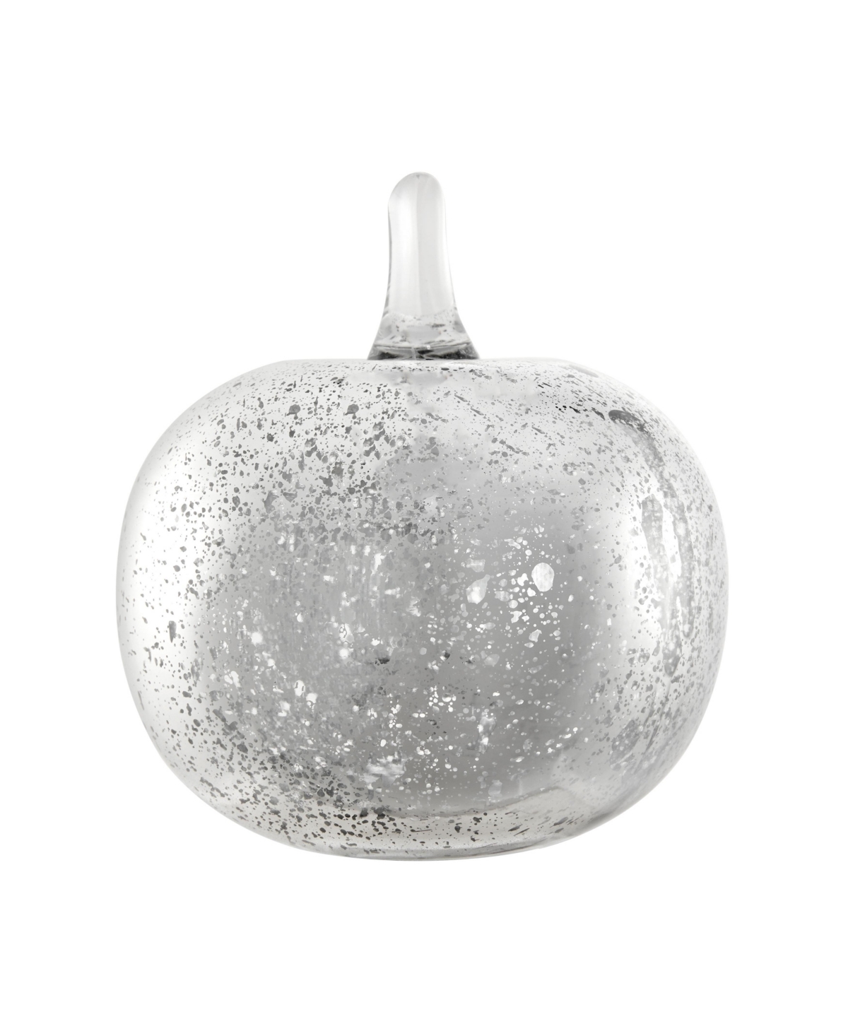 Click here for Danya B Alloya Apple Glass Sculpture - Silver prices