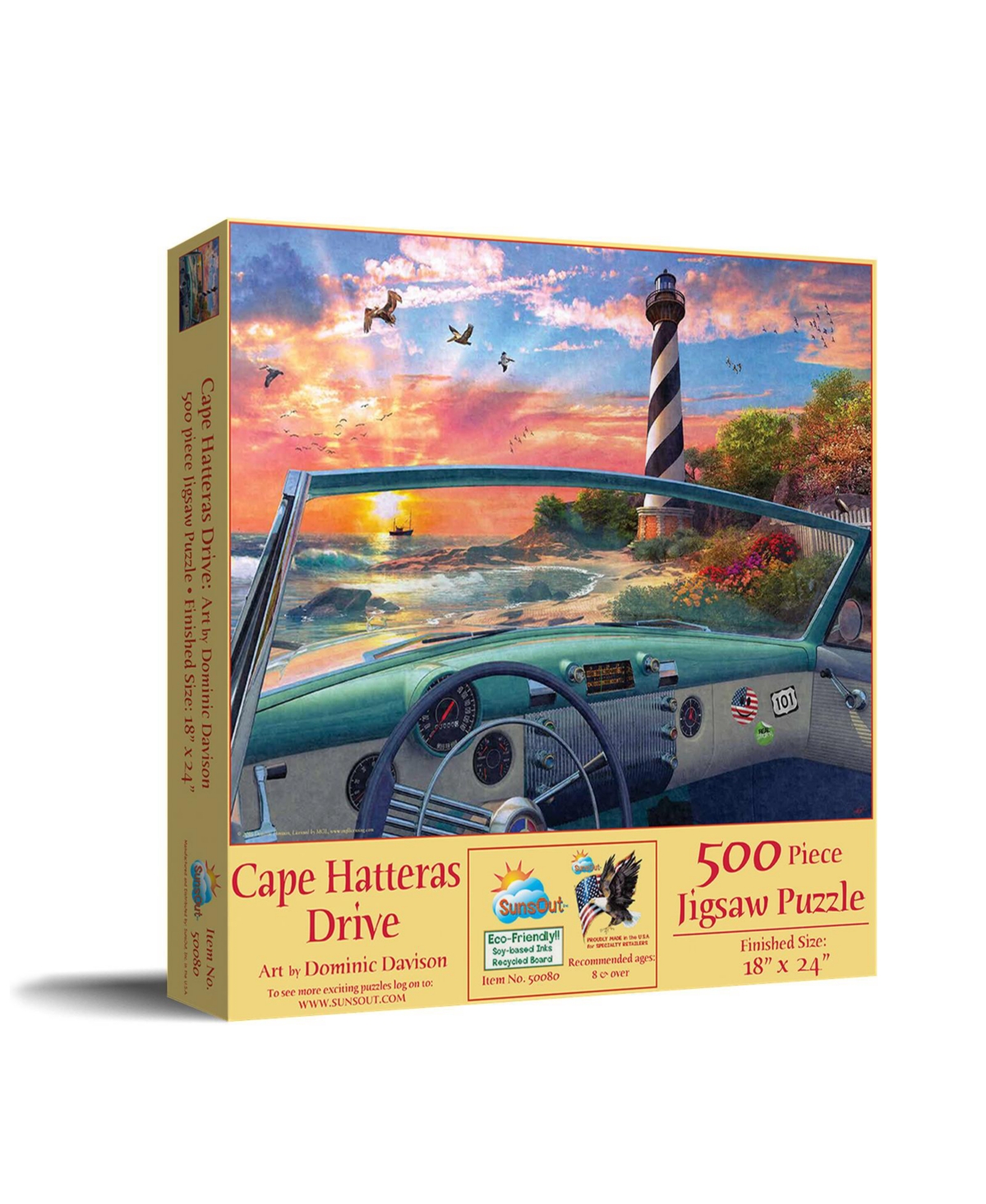 Click here for SunsOut Cape Hatteras Drive 500 piece Jigsaw Puzzl... prices