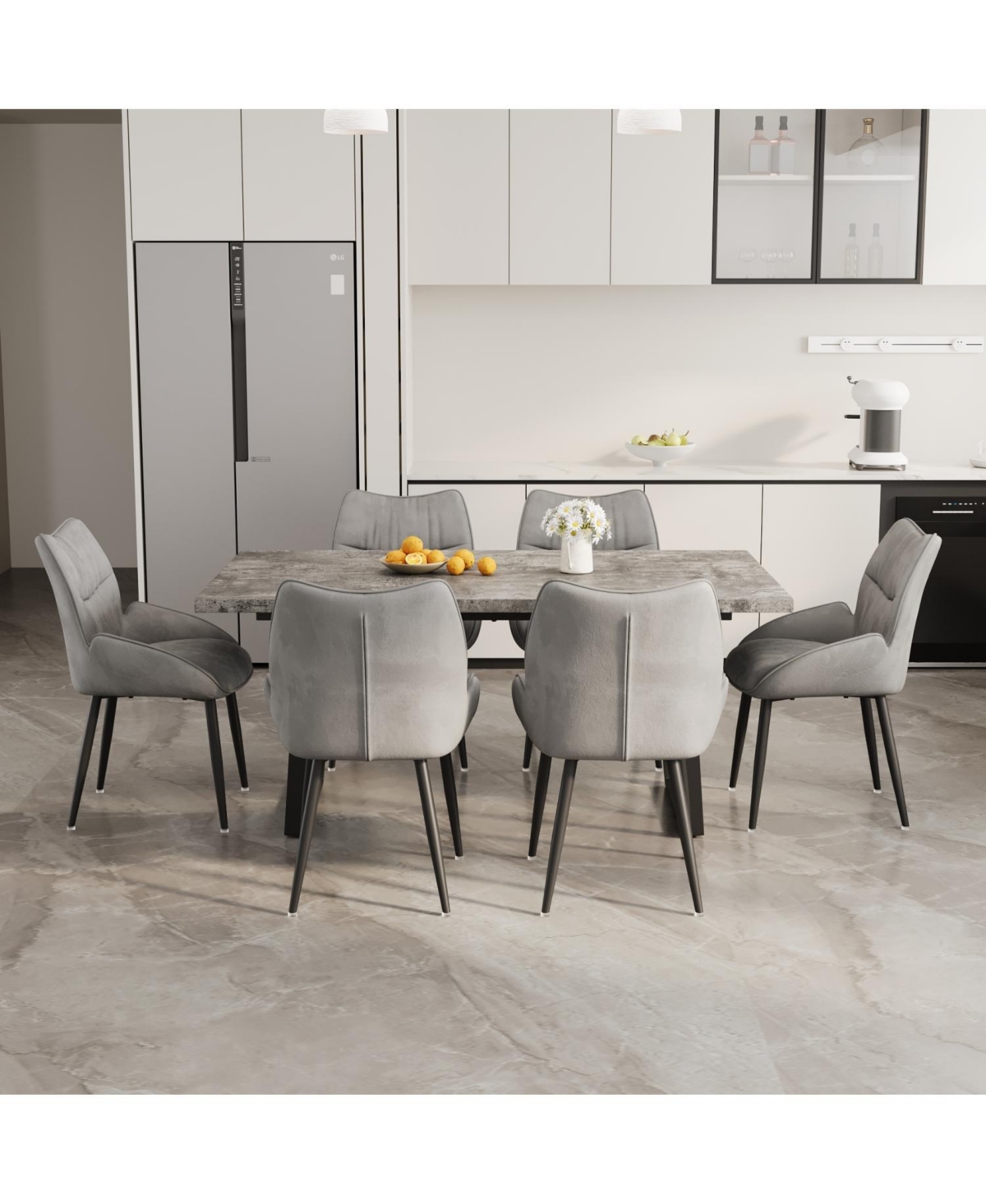 Click here for Streamdale Furniture 62.9" Rectangular Dining... prices