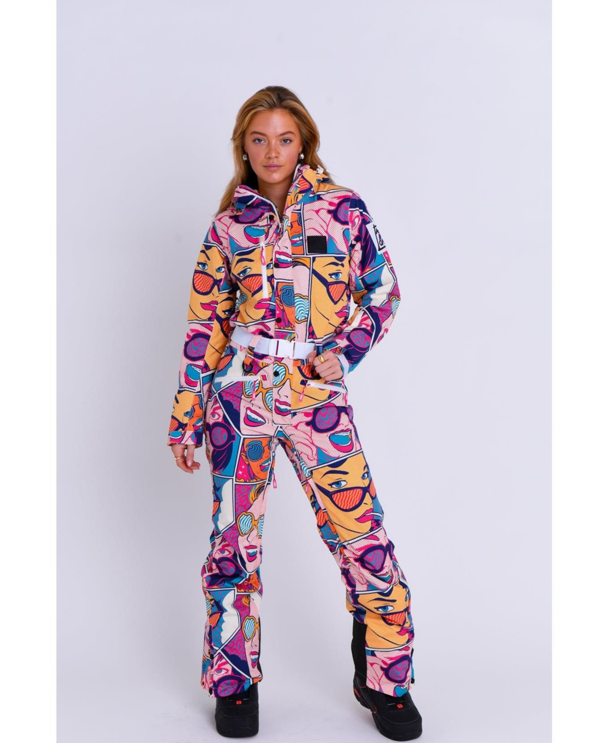 Click here for Oosc Womens Comic Book Candy Ski Suit - Colorful p... prices