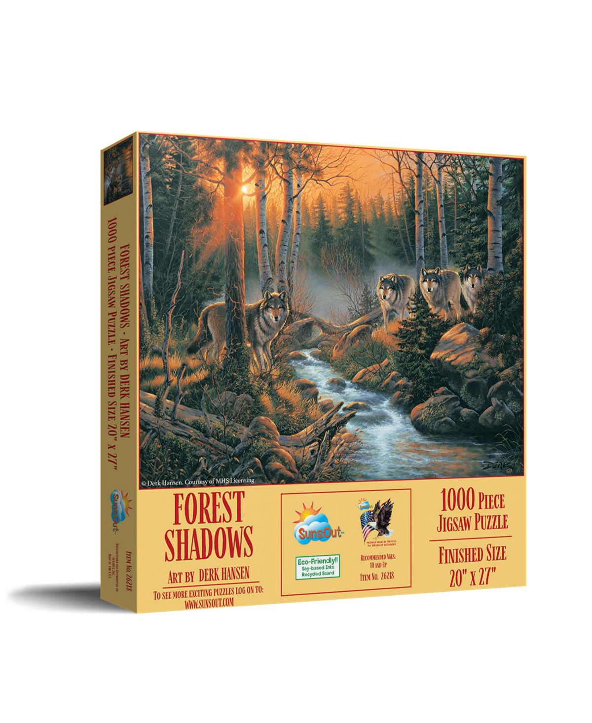 Click here for SunsOut Forest Shadows 1000 piece Jigsaw Puzzle fo... prices