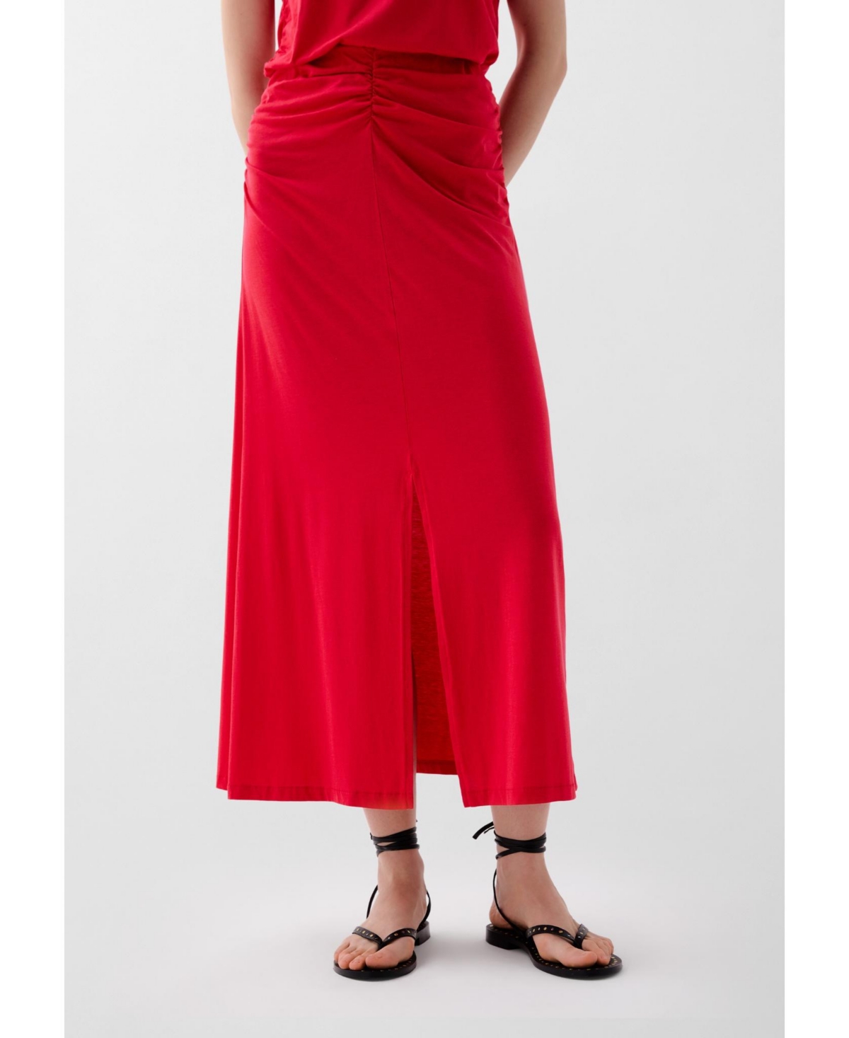 Click here for Scalpers Womens Ic Wrap Skirt - Red prices