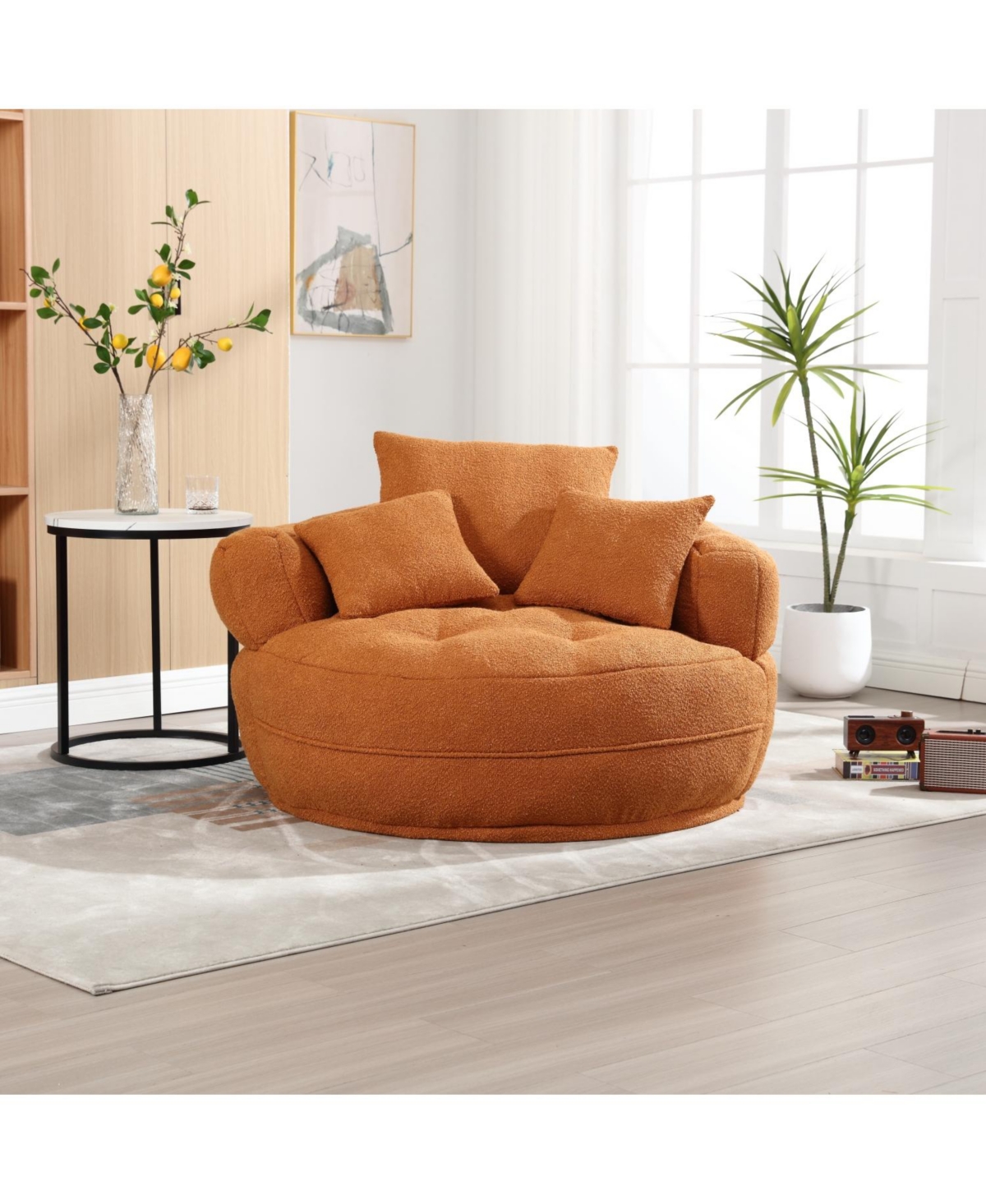 Click here for Streamdale Furniture Chenille Sleeper Sofa Chair -... prices