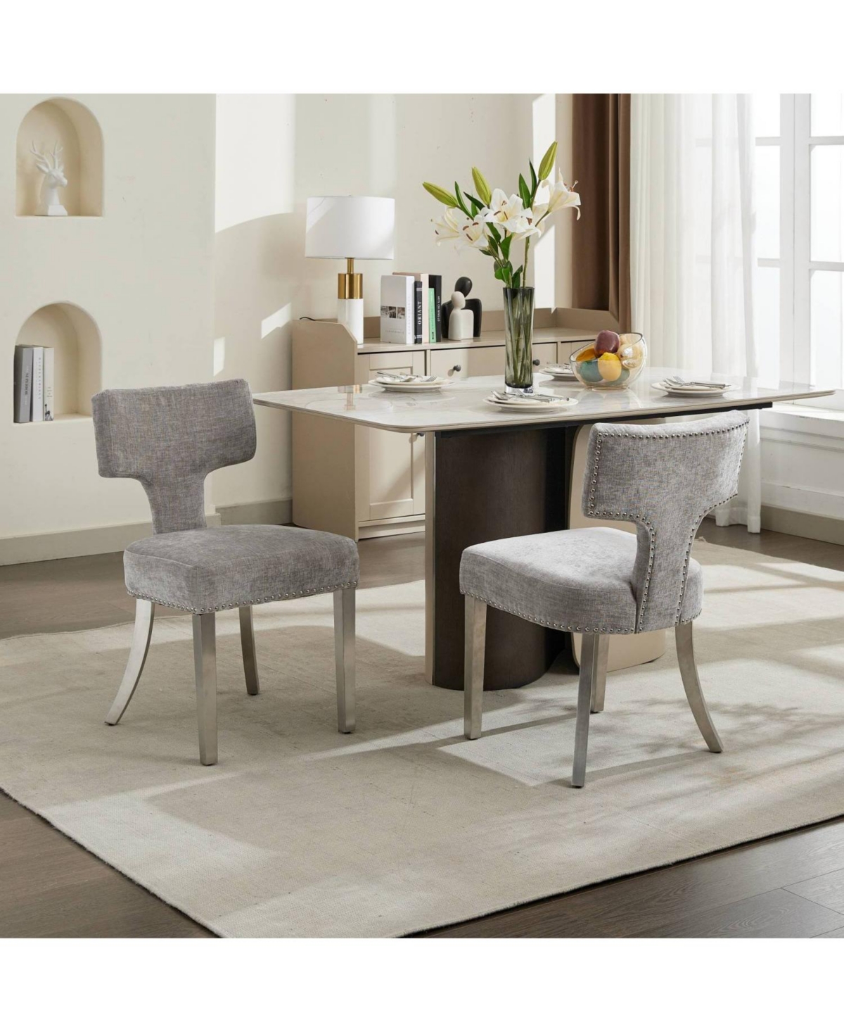 Click here for Streamdale Furniture Set of 2 Mid Century Modern C... prices