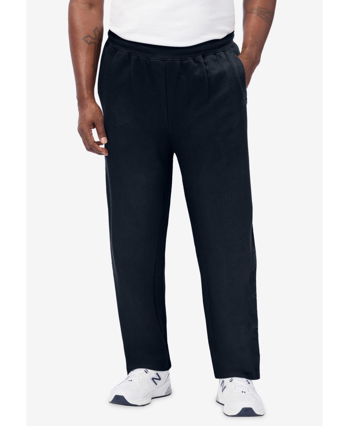 Click here for KingSize Big & Tall Tech Fleece Pants - Black prices