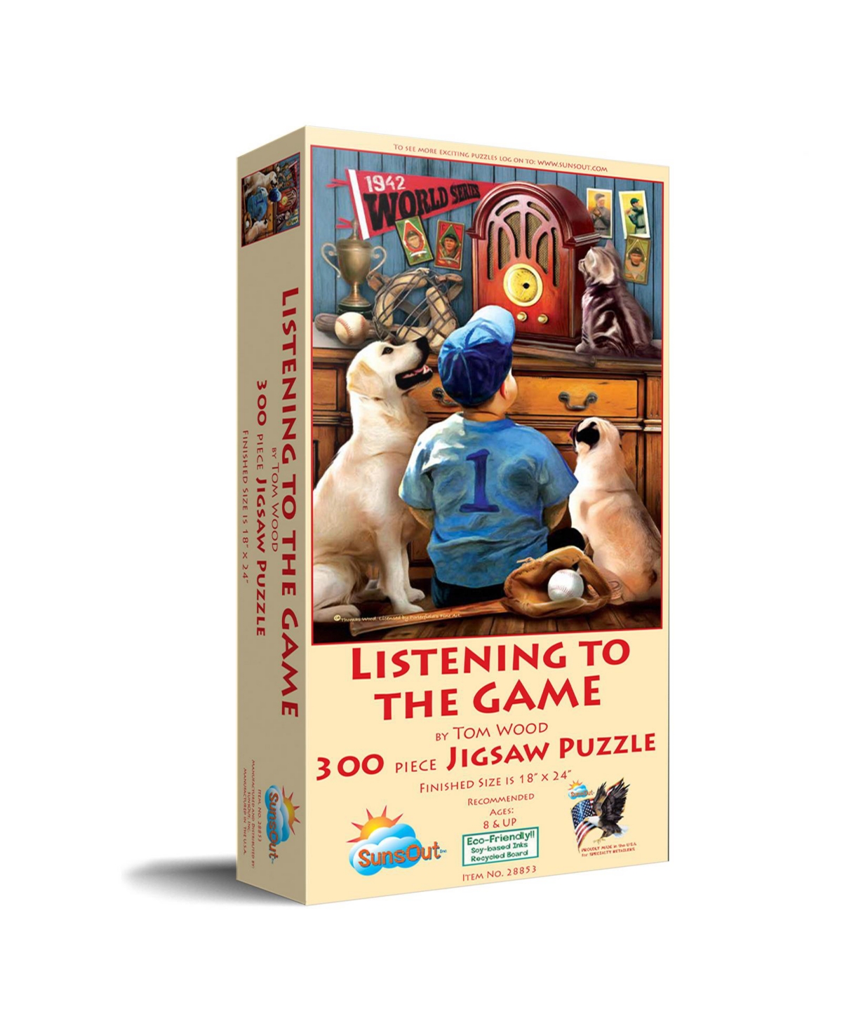 Click here for SunsOut Listening to the Game 300 piece Jigsaw Puz... prices