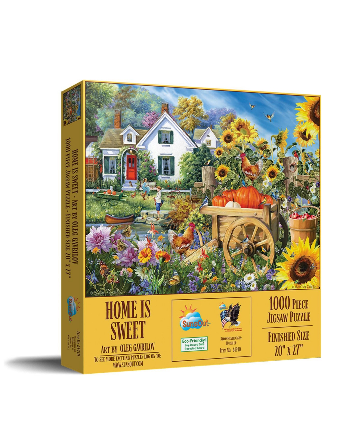 Click here for SunsOut Home is Sweet 1000 piece Jigsaw Puzzle for... prices