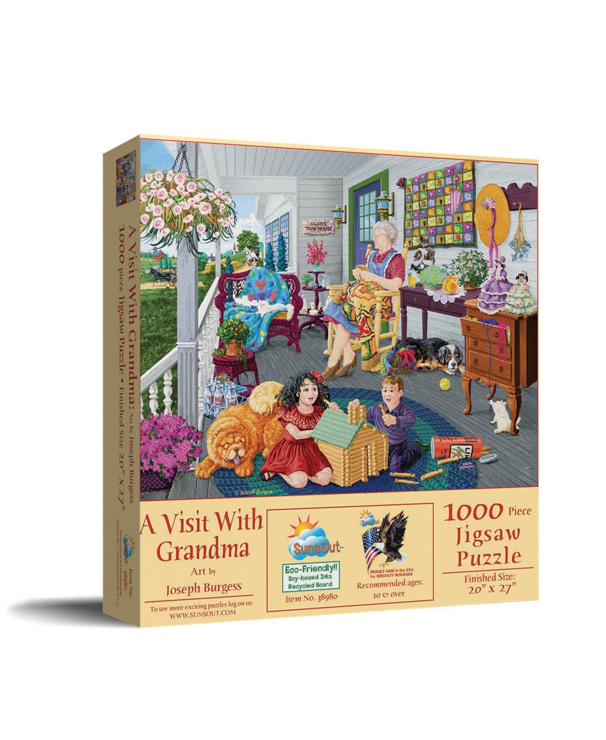 Click here for SunsOut A Visit to Grandmas 1000 piece Jigsaw Puzz... prices