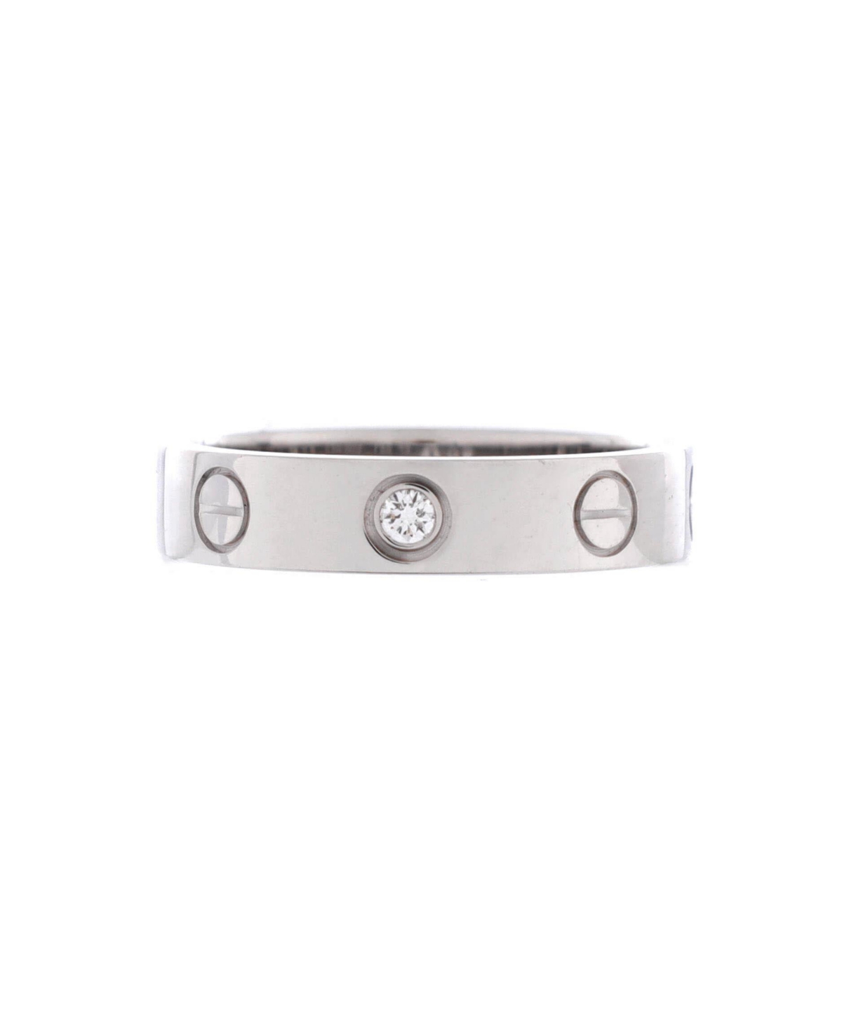 Click here for Pre-Owned Cartier Love Wedding Band 1 Diamond Ring... prices
