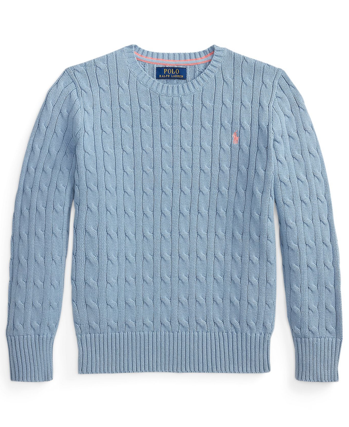 Click here for Polo Ralph Lauren Boys 8-20 Cable-Knit Rib Cuff Sw... prices
