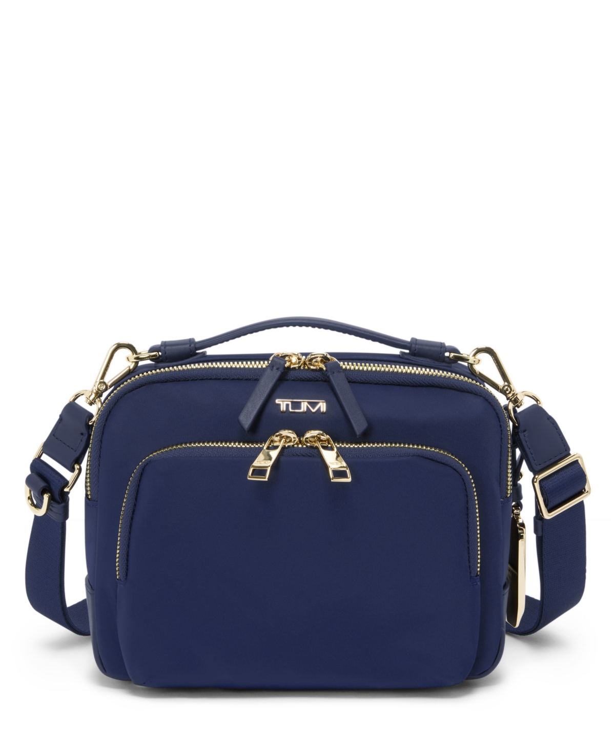 Click here for Tumi Voyageur Teghan Crossbody - Indigo  Light Gol... prices