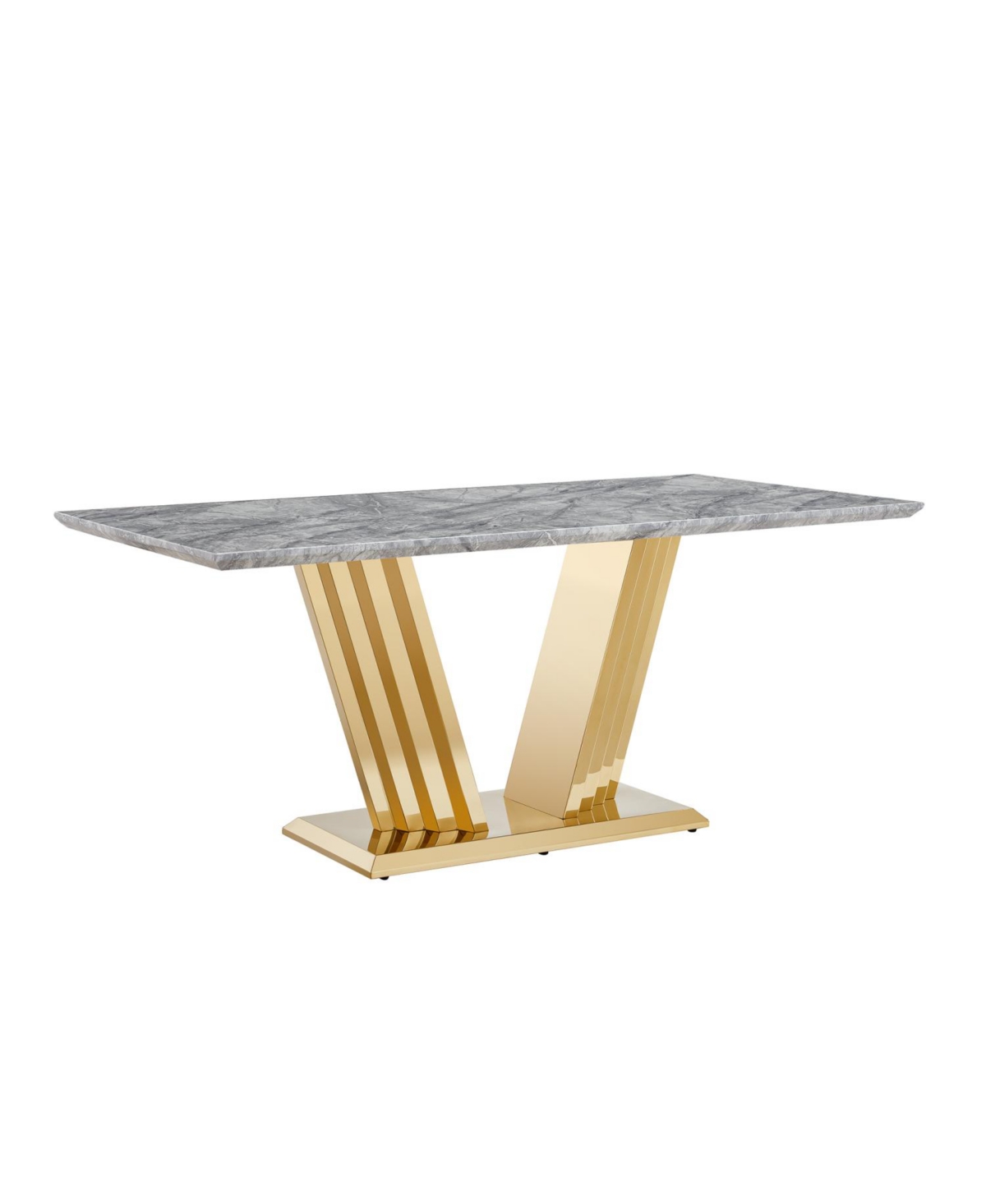 Click here for Streamdale Furniture 70" Faux Marble Dining T... prices
