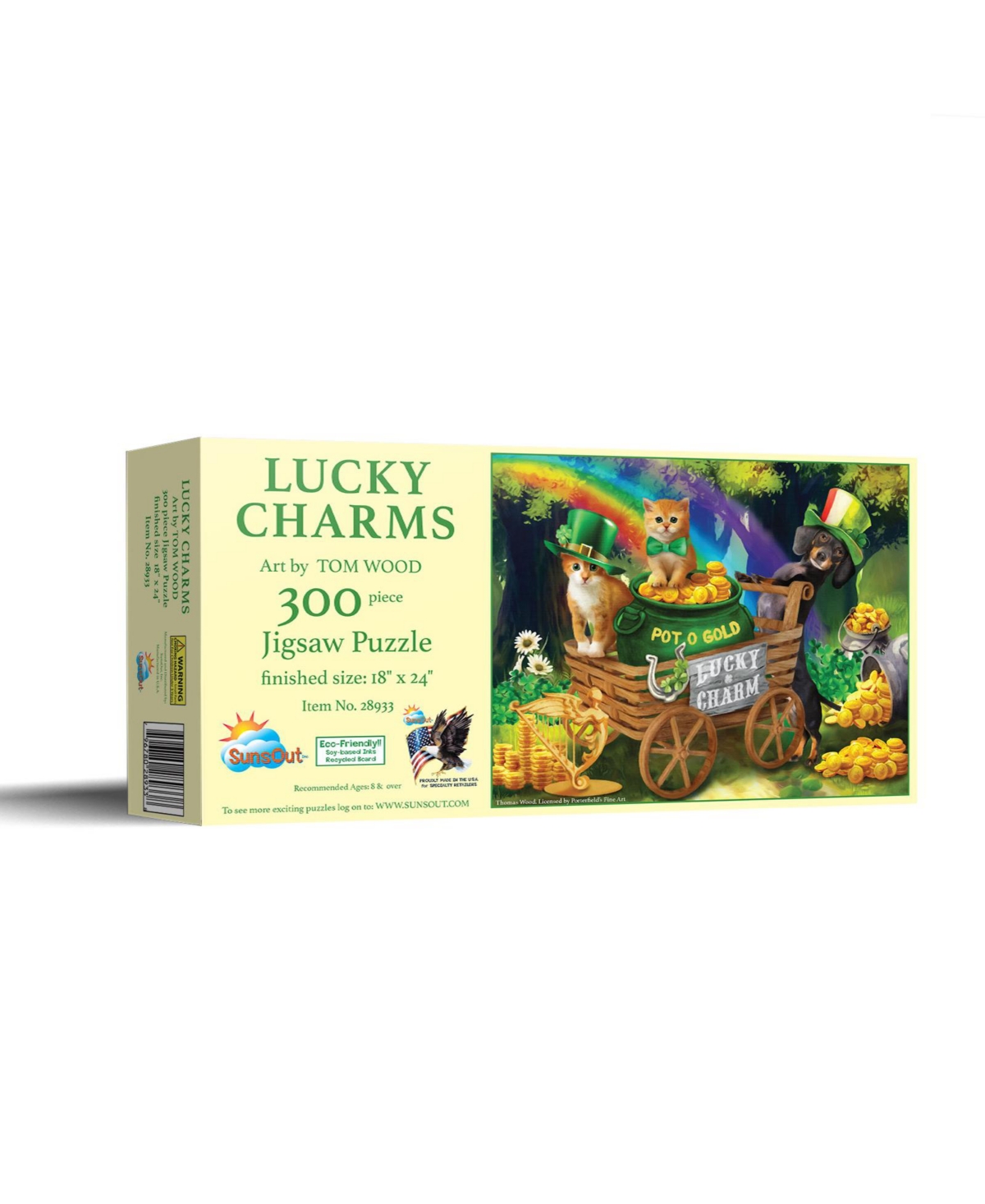 Click here for SunsOut Lucky Charms 300 piece Jigsaw Puzzle for A... prices
