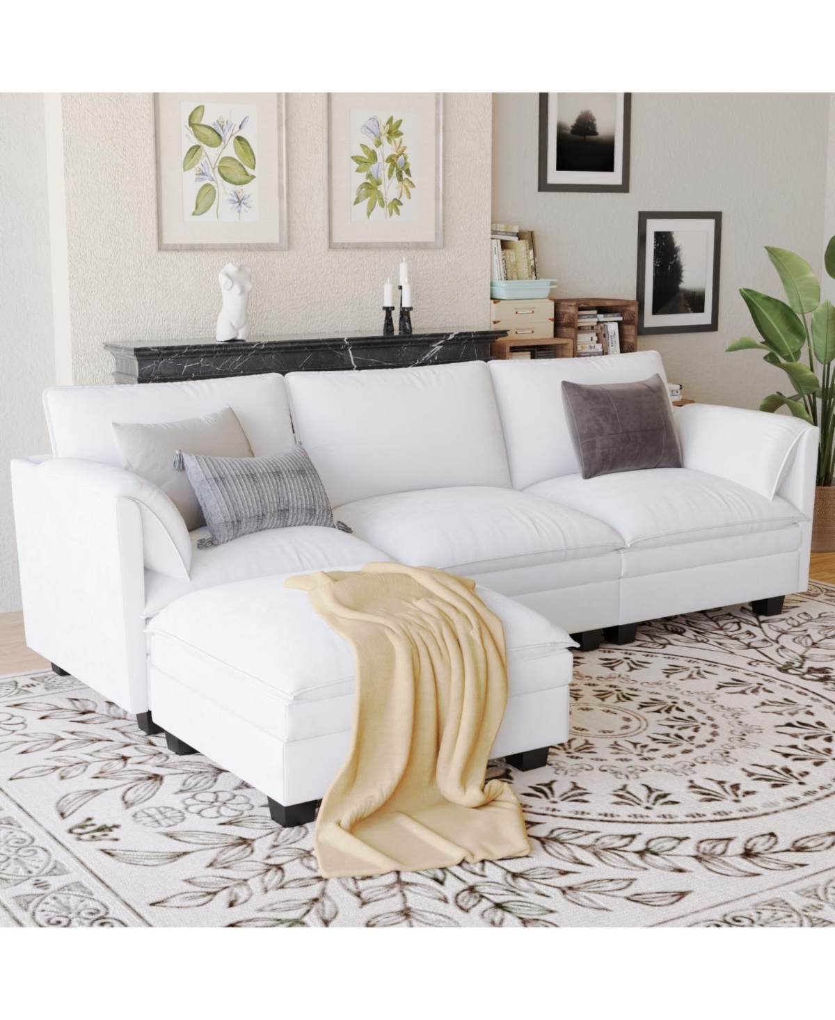 Click here for Streamdale Furniture 107.8" 3 Seater L-Shaped... prices