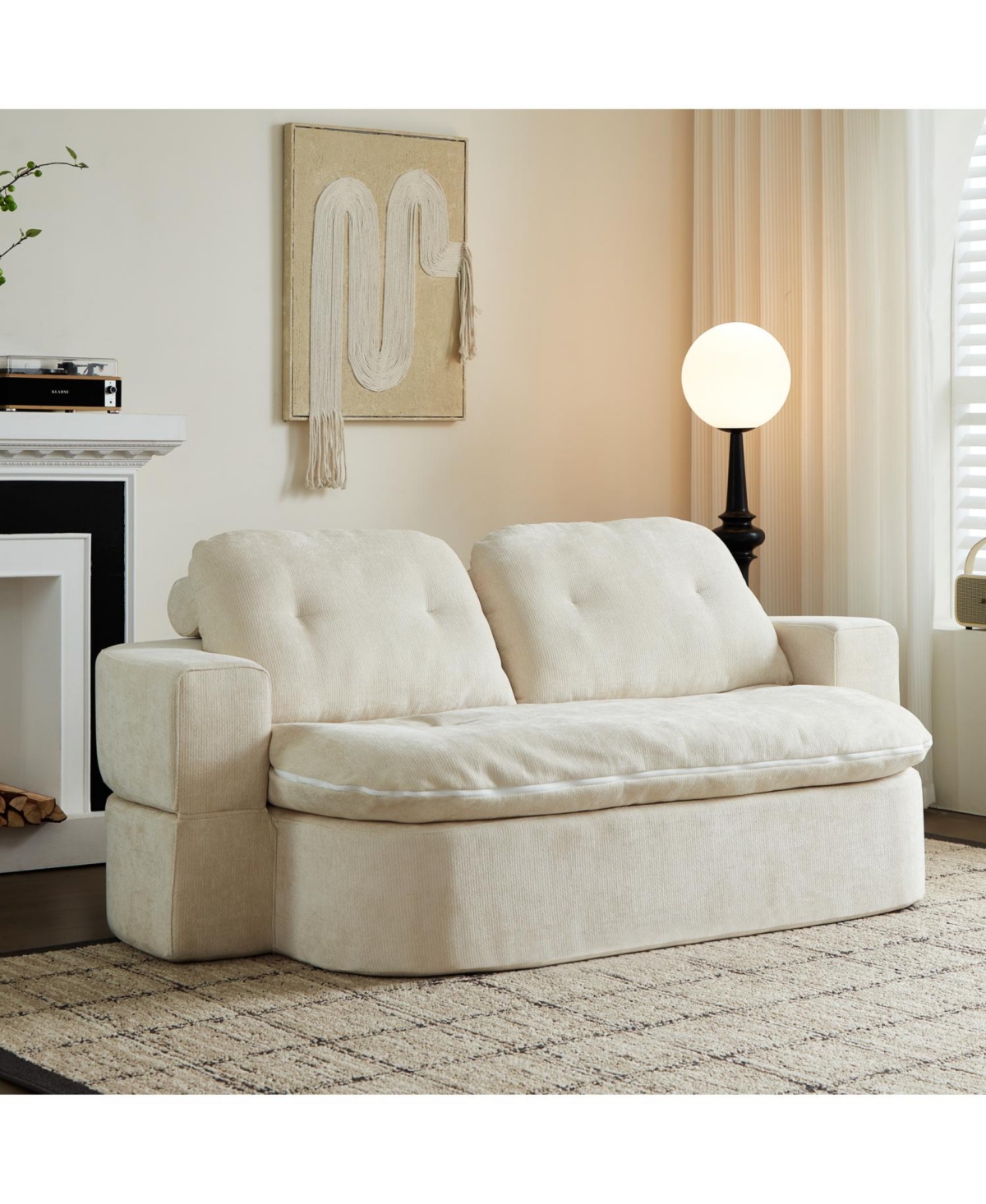 Click here for Streamdale Furniture Convertible Chenille Floor So... prices