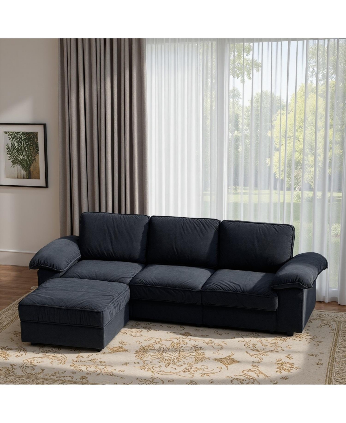 Click here for Streamdale Furniture L-Shaped Sectional Sofa with... prices