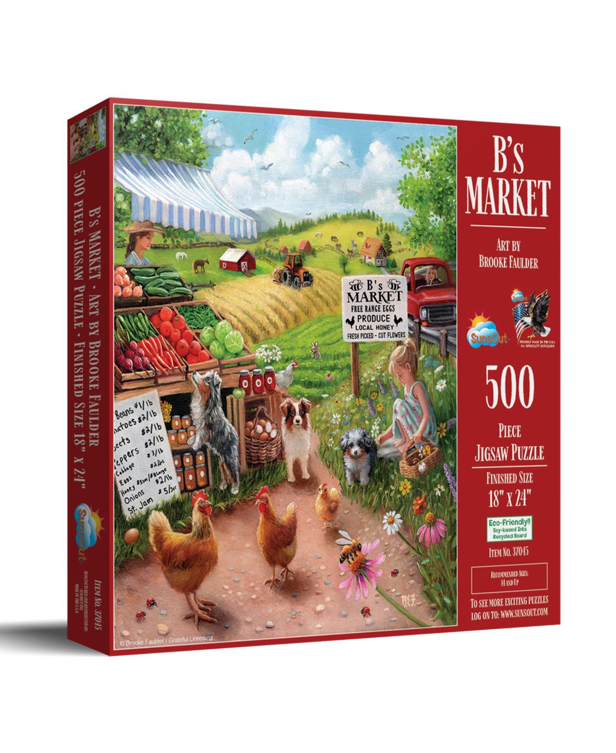Click here for SunsOut Bs Market 500 piece Jigsaw Puzzle for Adul... prices