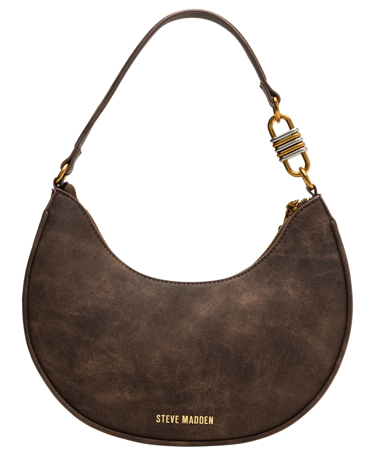 Click here for Steve Madden Blohan Small Hobo Bag - Brown prices