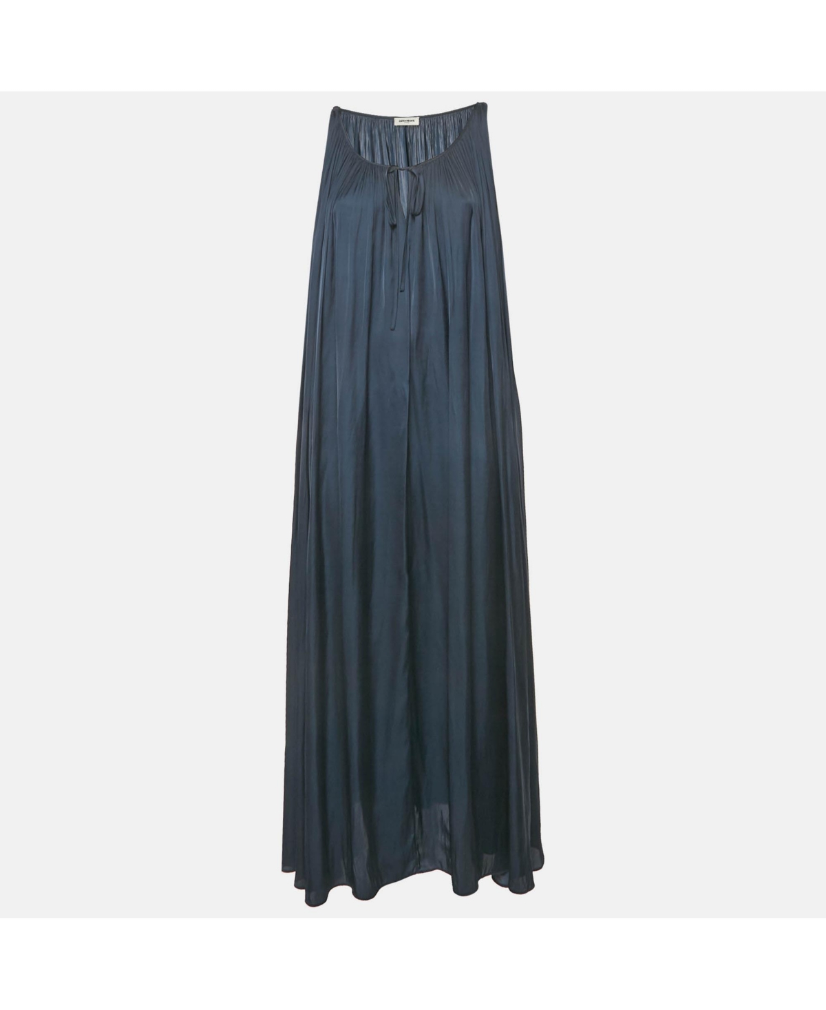 Click here for Pre-Owned Zadig & Voltaire Womens Navy Blue Satin... prices