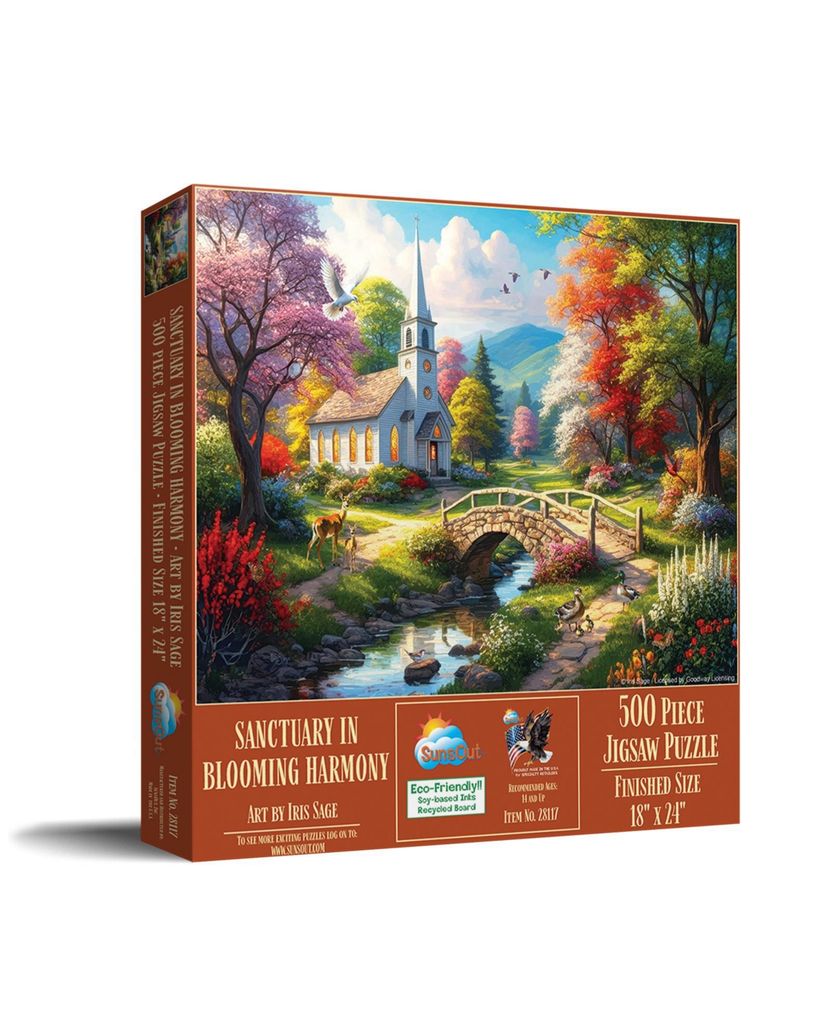 Click here for SunsOut Sanctuary in Blooming Harmony 500 piece Ji... prices