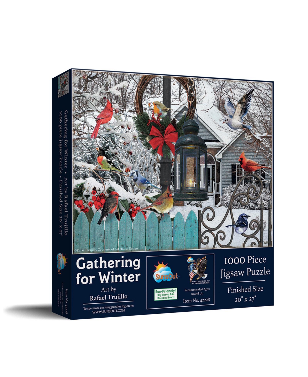 Click here for SunsOut Gathering for Winter 1000 piece Jigsaw Puz... prices