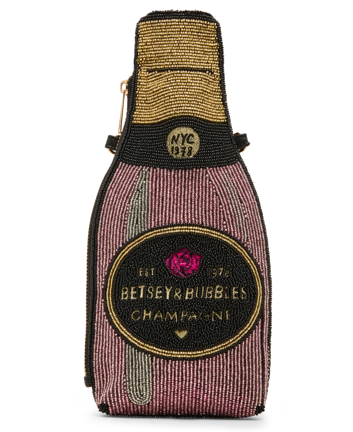 Click here for Betsey Johnson Bubbles Crossbody Mini Handbag - Pi... prices