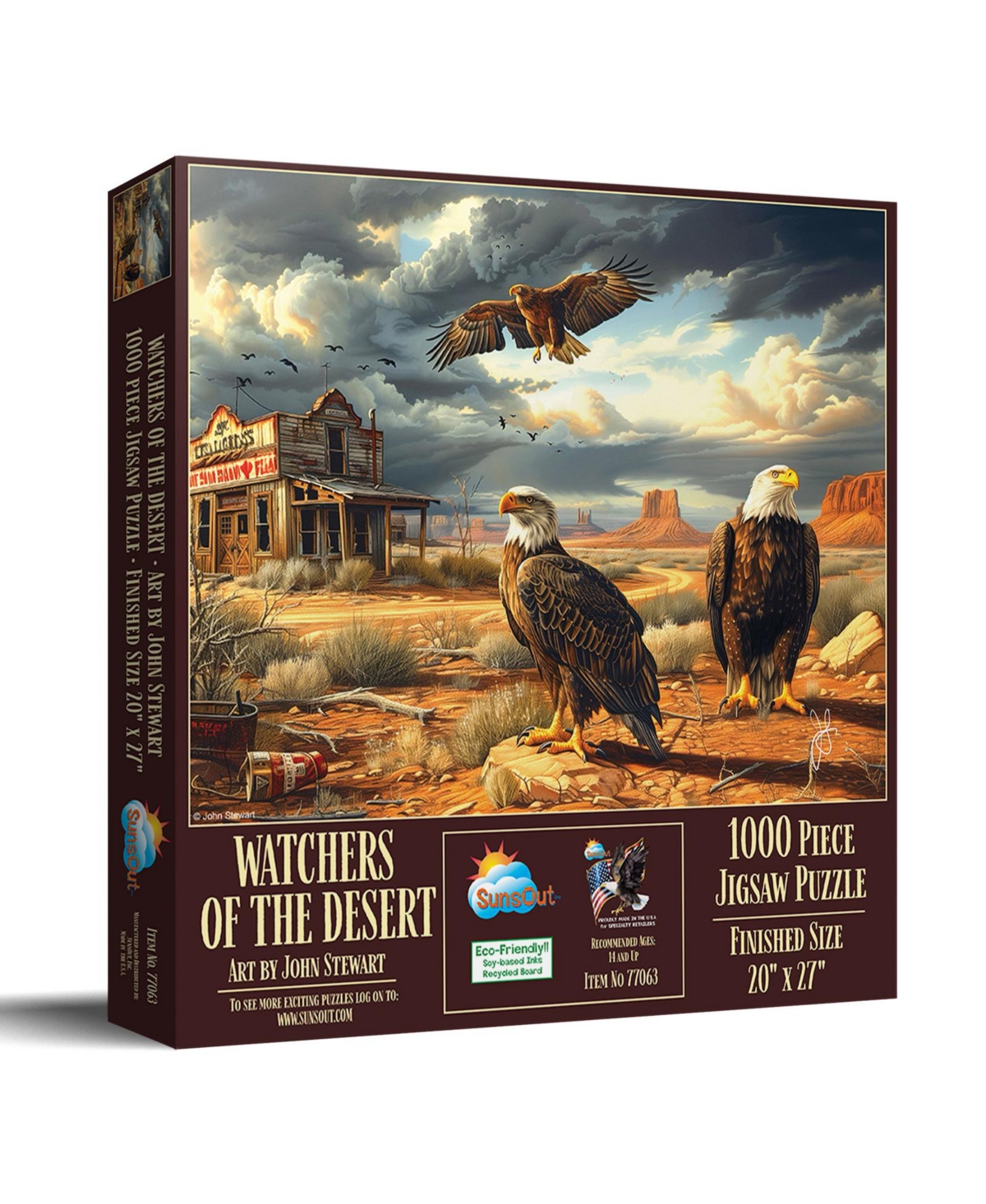 Click here for SunsOut Watchers of the Desert 1000 piece Jigsaw P... prices