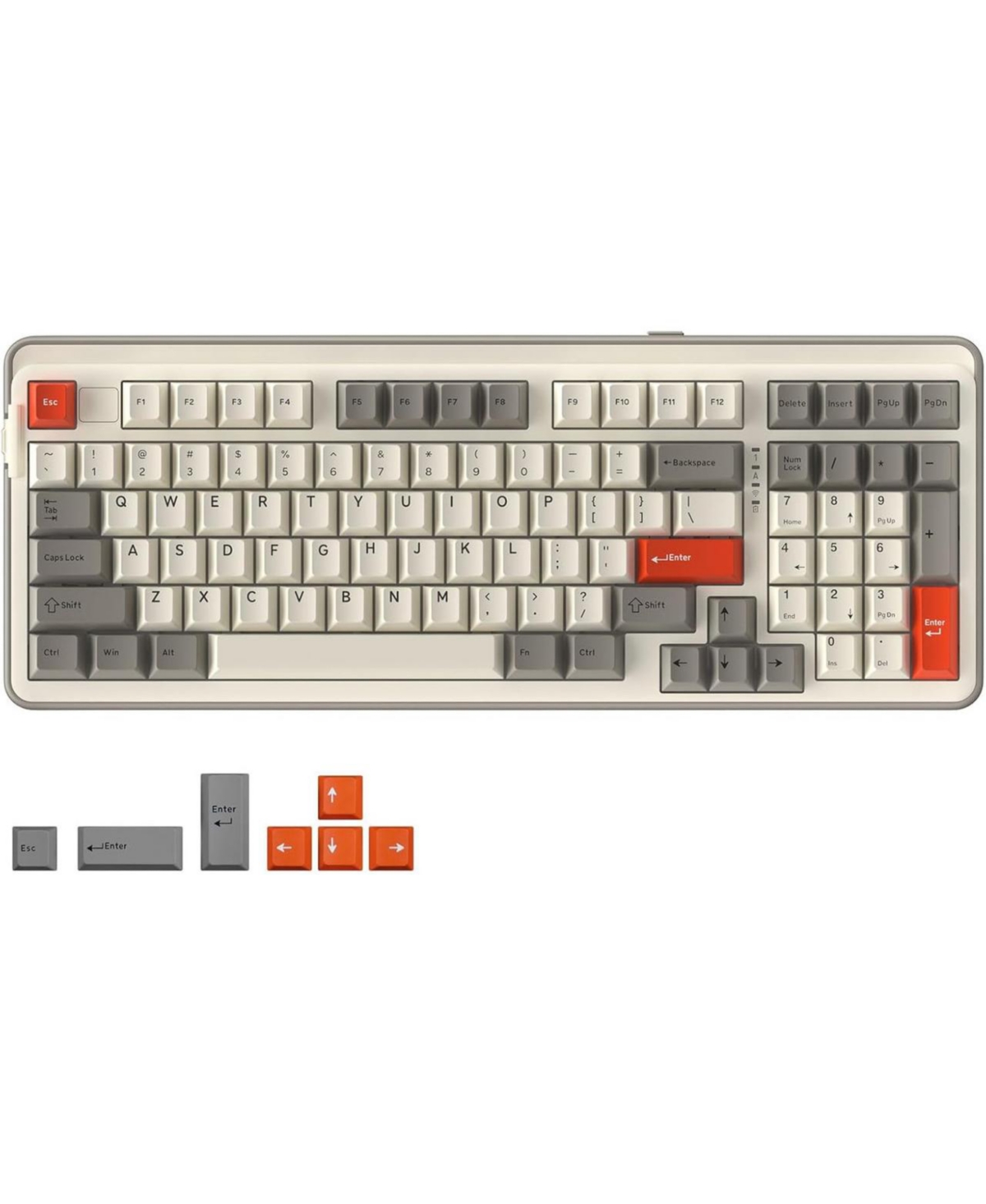 Click here for risokeys Wireless Mechanical Keyboard Tri-Mode Bt/... prices