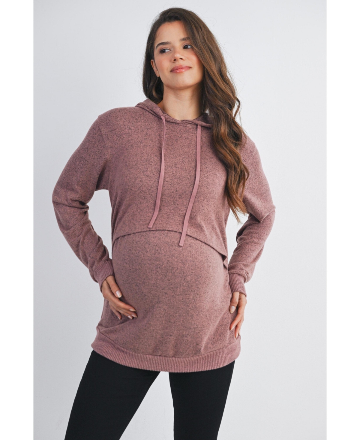 Click here for Hello Miz Maternity Double Layer Long Sleeve Nursi... prices