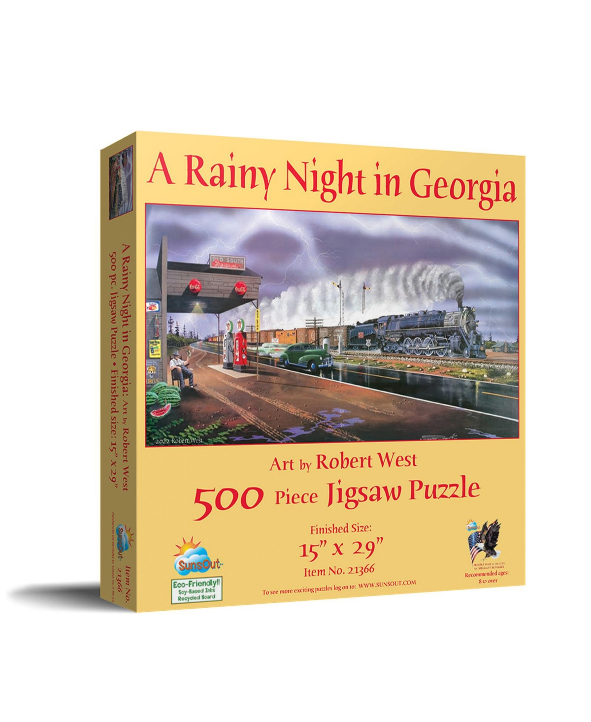 Click here for SunsOut A Rainy Night in Georgia 500 piece Jigsaw... prices