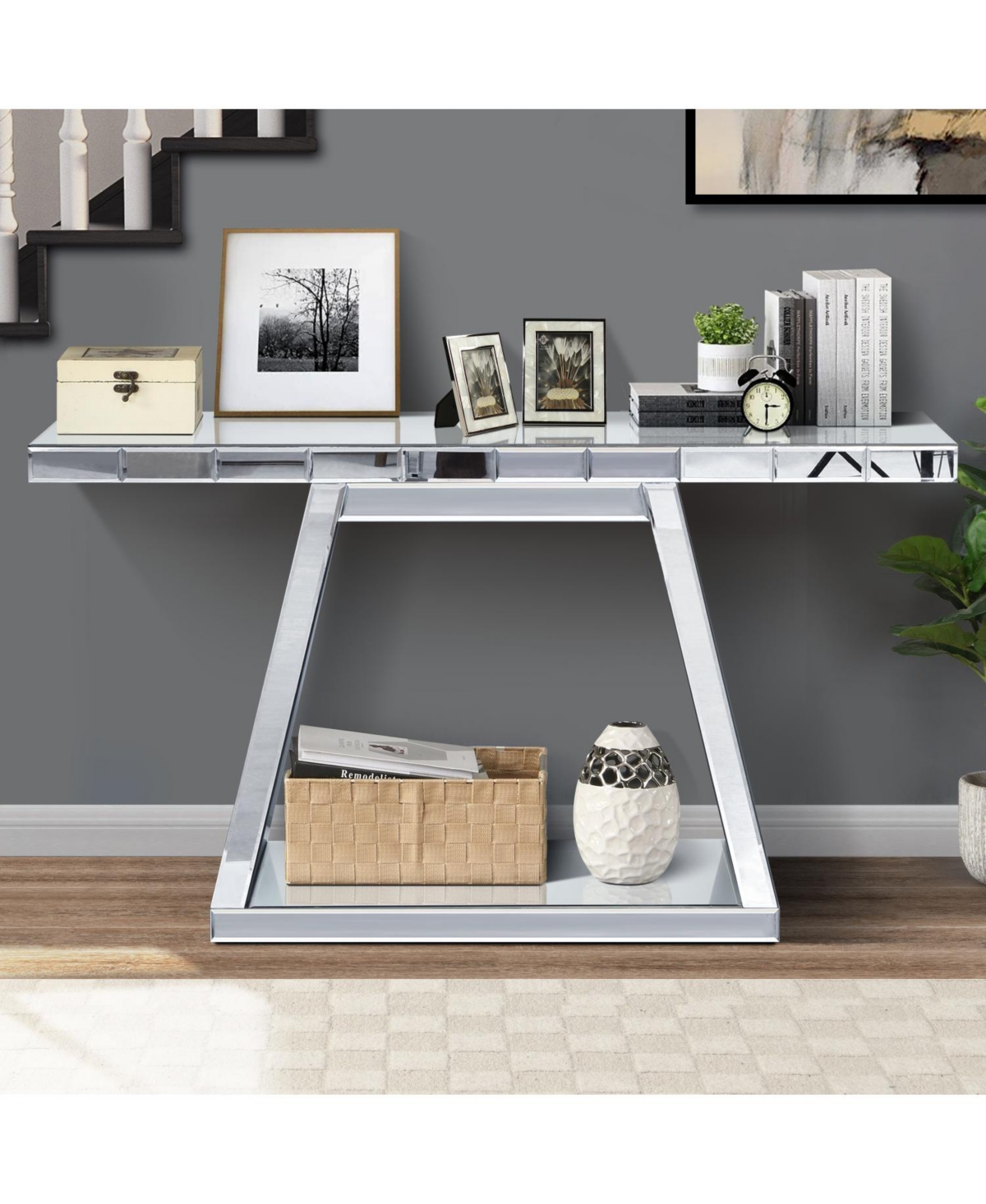 Click here for Streamdale Furniture 55.9" Glass Mirror Moder... prices